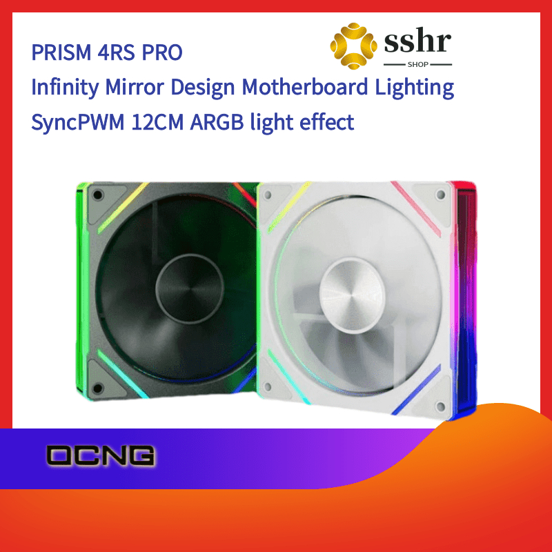 OCNG Prism 4RS PRO ARGB CPU Fan 120mm Case Radiator Fan With Infinity ...