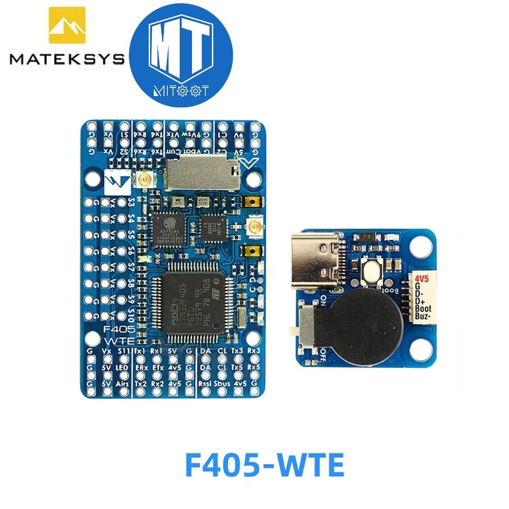 Matek MATEKSYS F405-WTE F405 Flight Controller Built-in 2~6S LiPo OSD ...