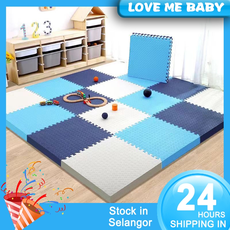 【LOCAL SHIP】Baby Mat Puzzle Mat Safe Baby Play Mat Foam Tebal Play Baby ...