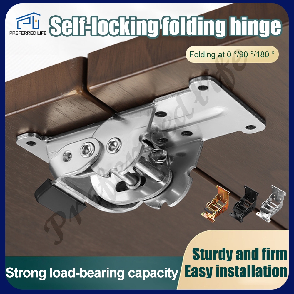 90 degree 180 degree folding table and chair leg bracket hinge steel ...