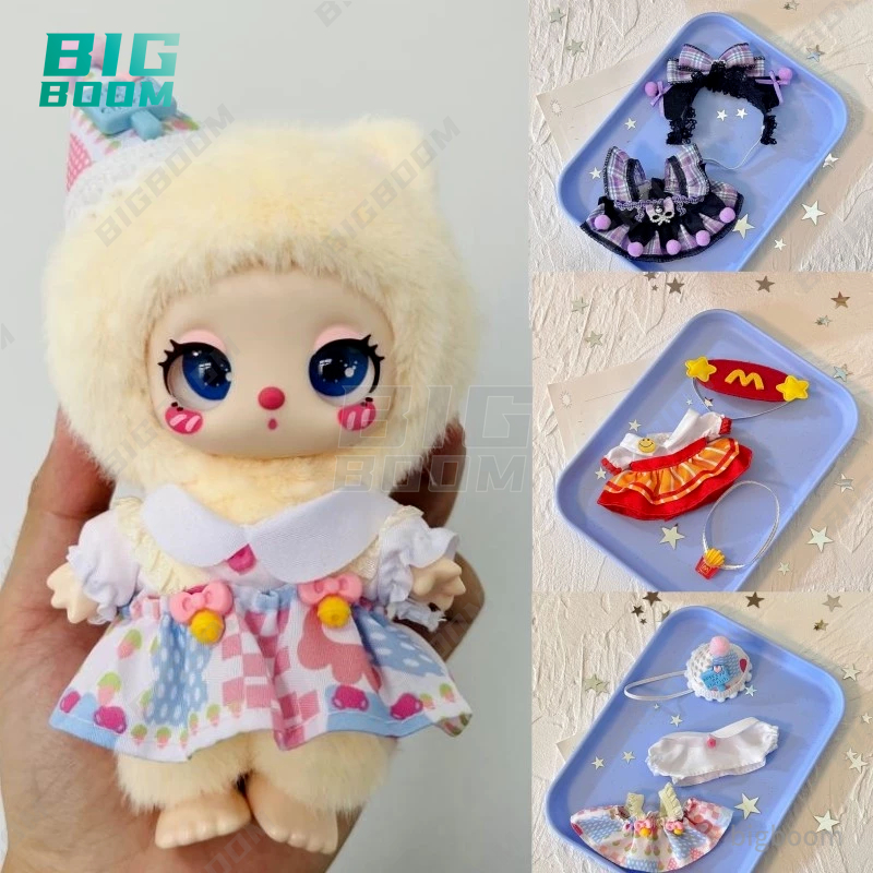 New Lilla Lucky Cat Dress/labubu Doll Clothes Fashion Set Dress Up Doll ...