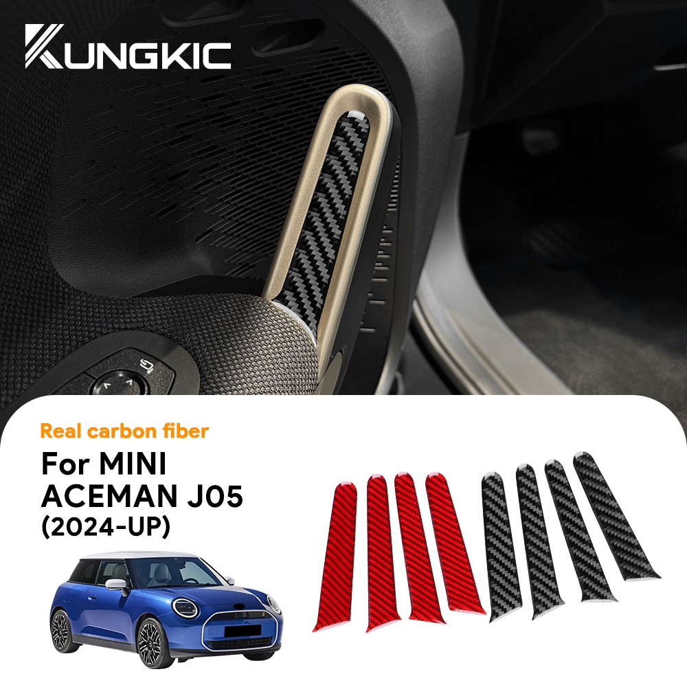 KUNGKIC Carbon Fiber For MINI ACEMAN J05 2024 2025 Car Door Handle Trim ...