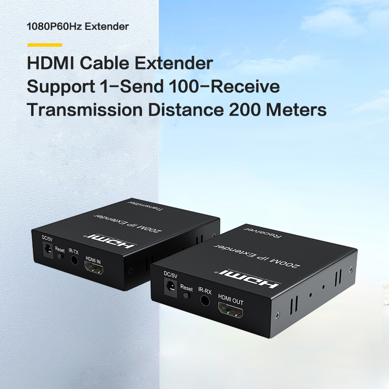 Hdmi Extender |150m/200m/300m 1080P HD HDMI Audiovisual Signal ...