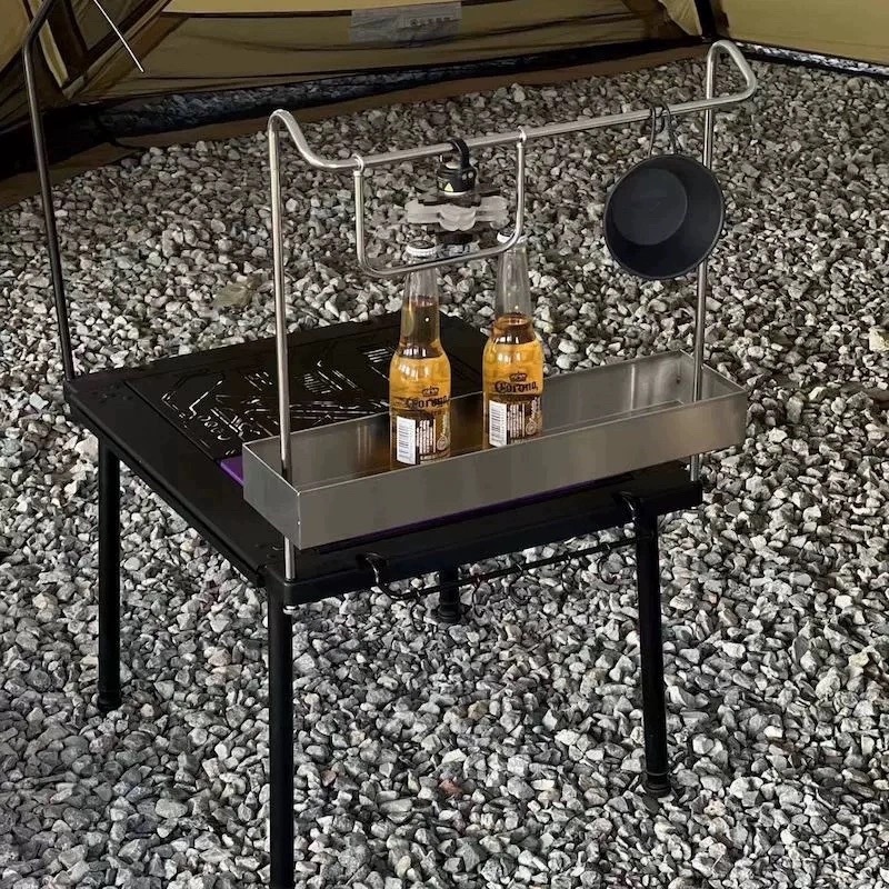 Outdoor Camping Table Accessories, IGT Stainless Steel Hanger, Side ...