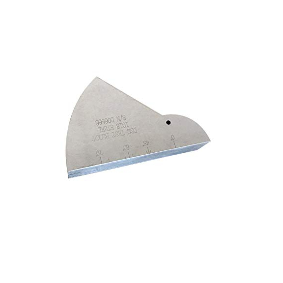 DSC Block AWS Ultrasonic Block 25mm radius opposite a 75mm radius hole ...