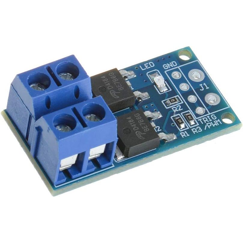 DC 5V-36V 15A- 30A 400W Dual High-Power MOSFET Trigger Switch Drive ...