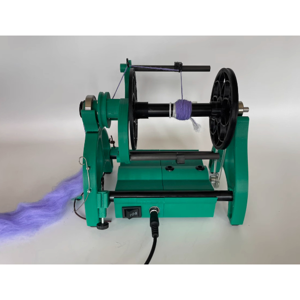 12V Electric Household Mini Spinning Wheel, Wool Spinning Fibre ...