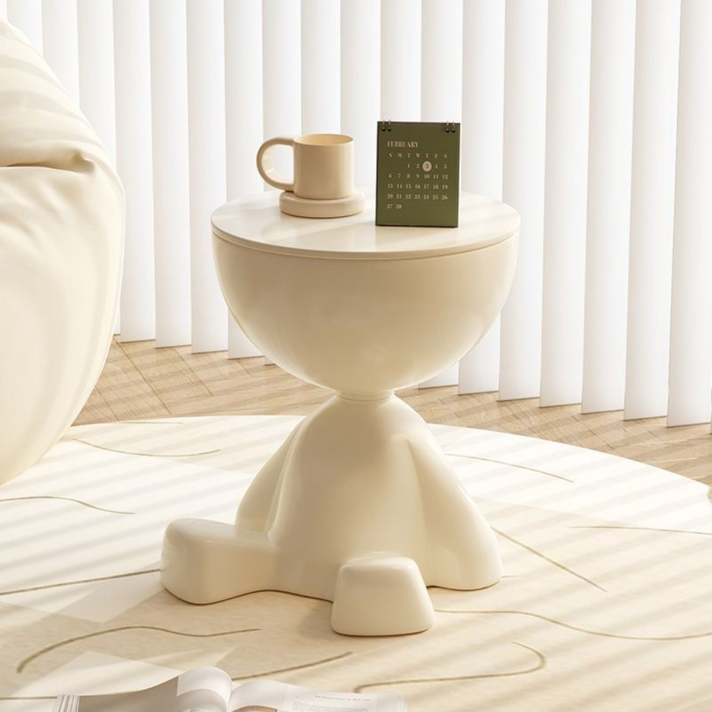 Ready Stock⚫SONDER⚫Round Side Table Cute End Table Living Room Modern ...