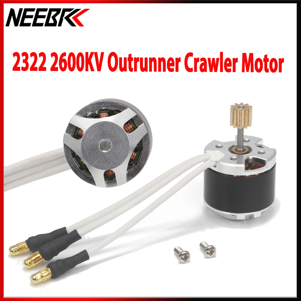 NEEBRC 2322 2600KV Outrunner Crawler Brushless Motor For MN82 MN99S ...