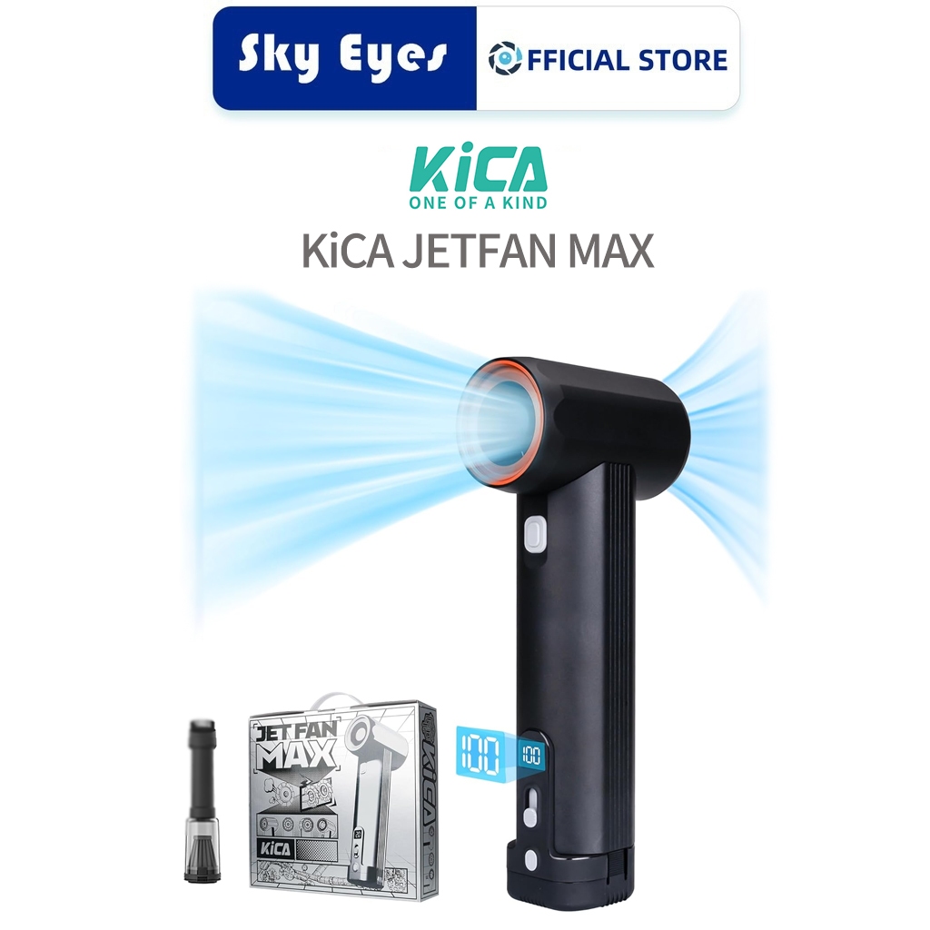 KiCA JETFAN MAX Powerful Air Blaster for Outdoor Camping/Cleaning ...