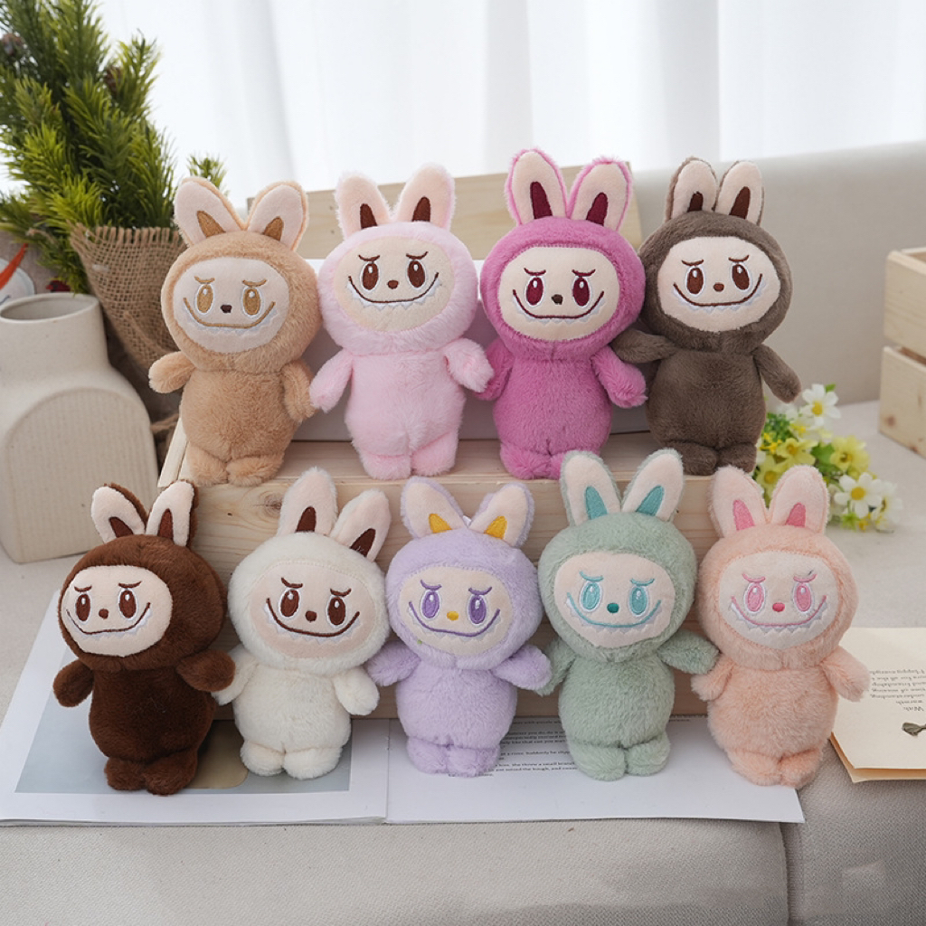 Cute labubu plush keychain labubu plushie bag pendant kid birthday gift ...