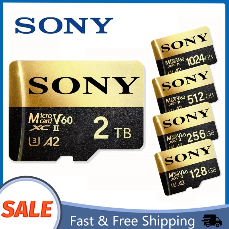 2TB SONY Micro SD Card High Speed SD Memory Card 128GB 256GB 512GB ...
