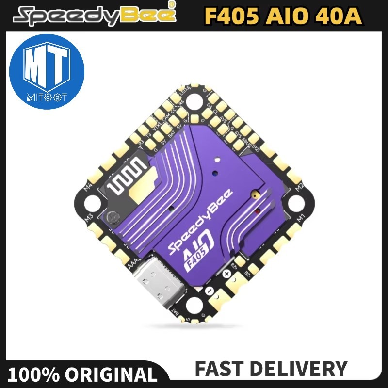 SpeedyBee F405 AIO 40A Bluejay 25.5x25.5 3-6S Flight Controller ...
