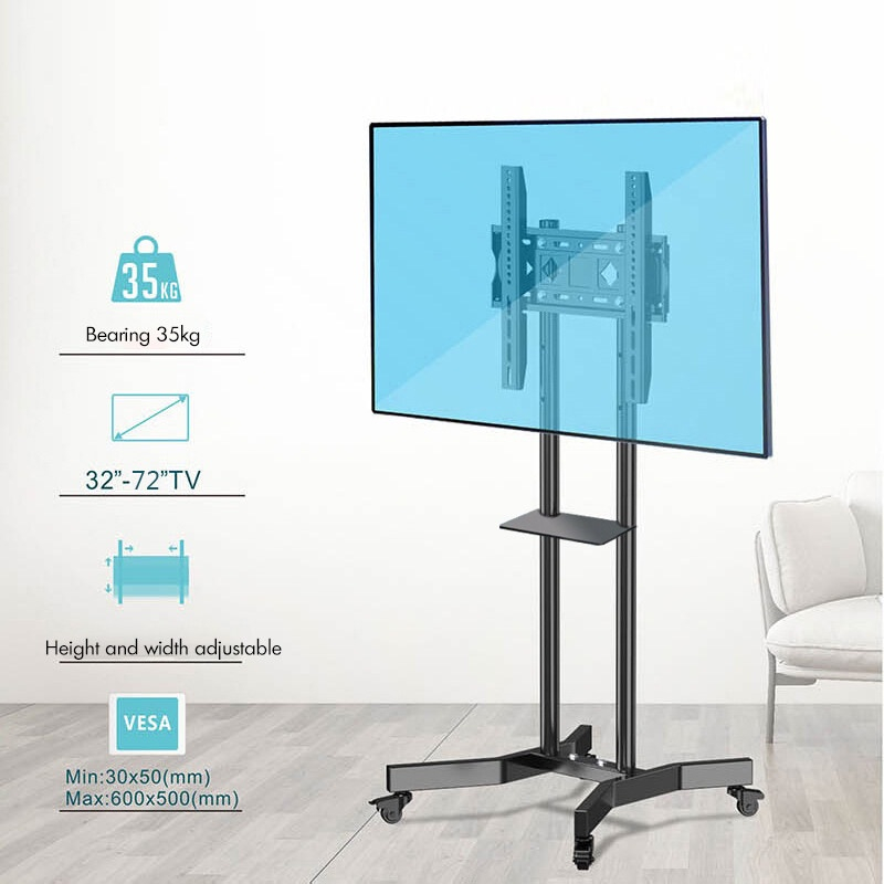 Live advertising TV stand Light and stable moveable floor support ...