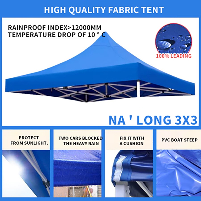 Canvas Only 10' x 10' and 8' x 8' Roof 80cm Express Night Market Canopy ...