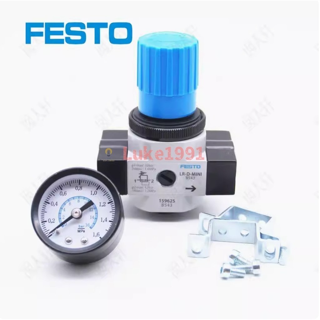 Festo Pressure Regulating Valve Pressure Reducing Valve LR-1/8-D LR-1/4 ...