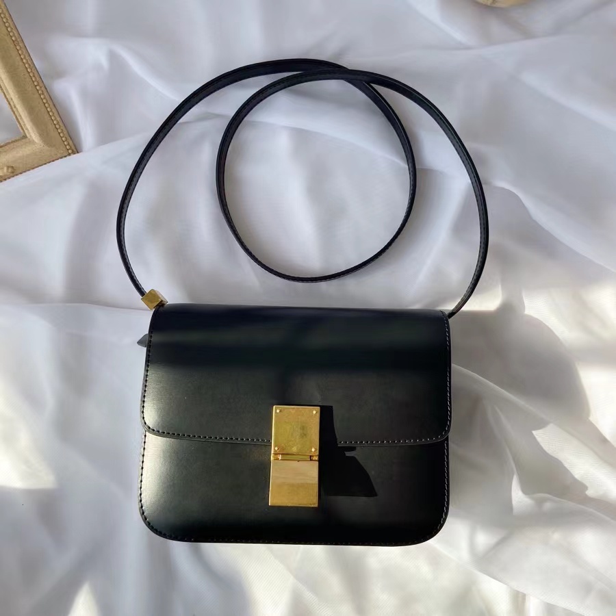 [Original Authentic with Packaging Box] CELINE Classic Box Polished ...