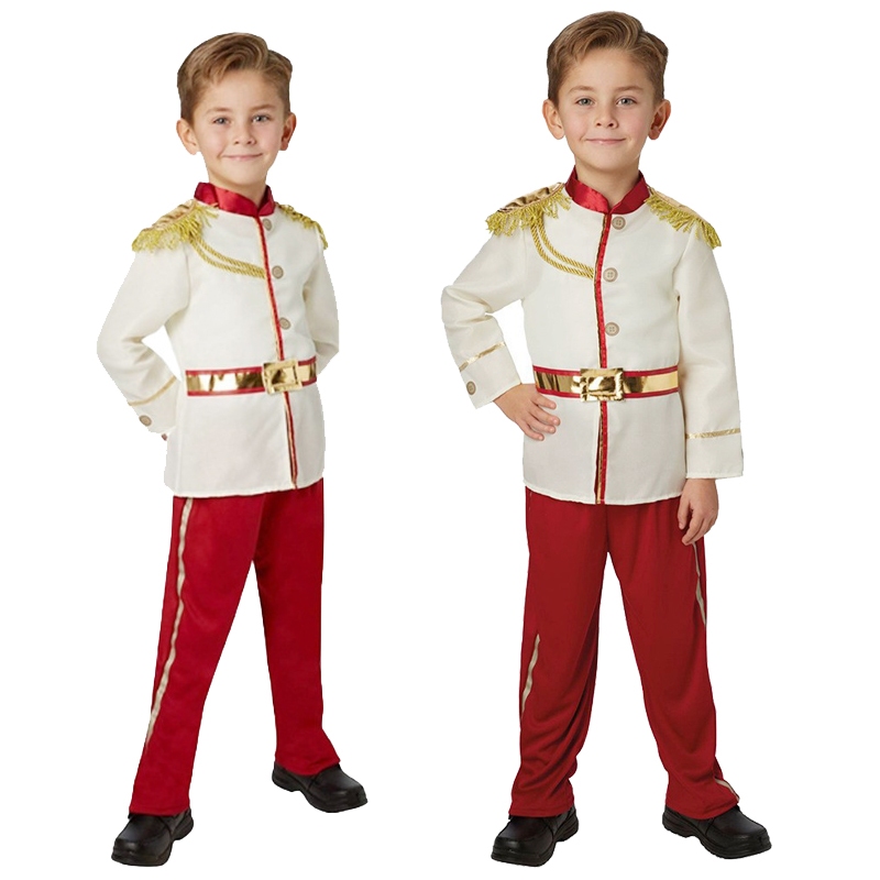 Kids Boys Prince King Costume United Nations Day Stage Pageant Costumes ...