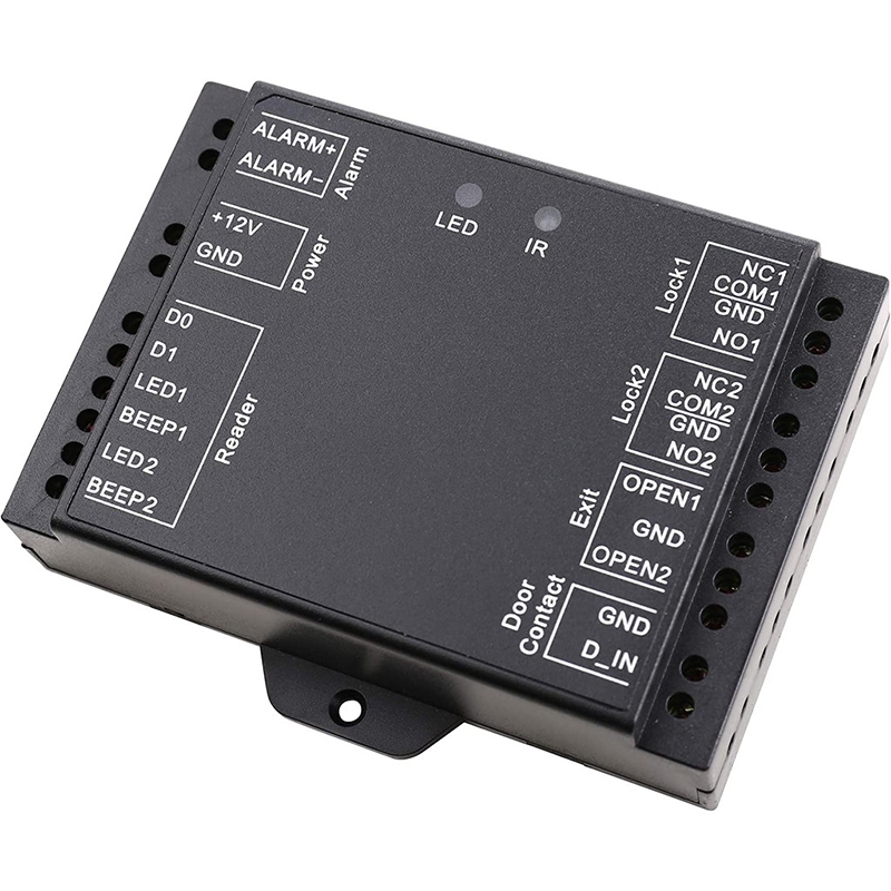 ABS Shell Mini Two-Door Controller Access Control Board Dual Relay for ...