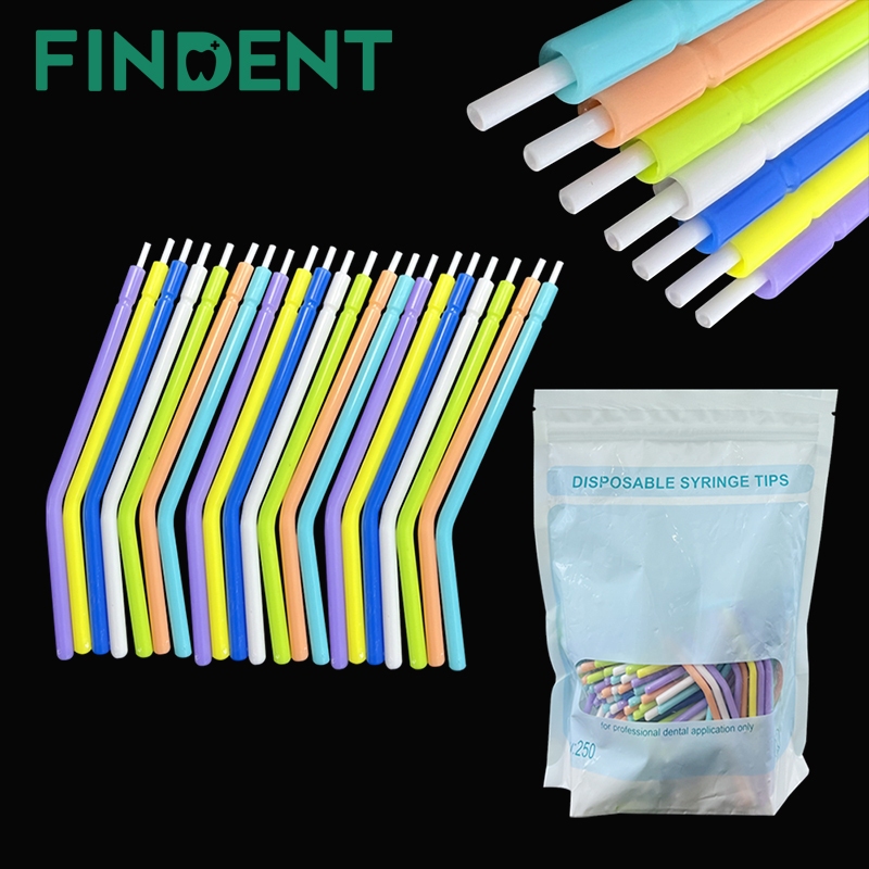 250 Pcs/Bag Disposable Nozzles Tips for Dental Triple Air Water Syringe ...