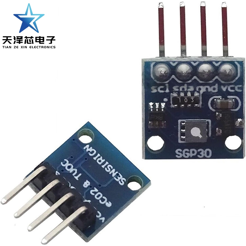 SGP30 gas sensor module TVOC/eCO2 air quality formaldehyde carbon dioxide measurement module ...