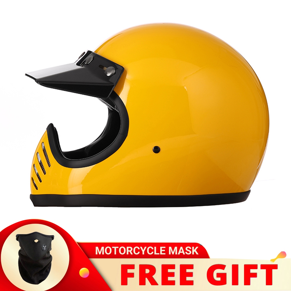 Fiberglass Shell Racing Motorcycle Helmet Arthur Series Safety Scooter ...