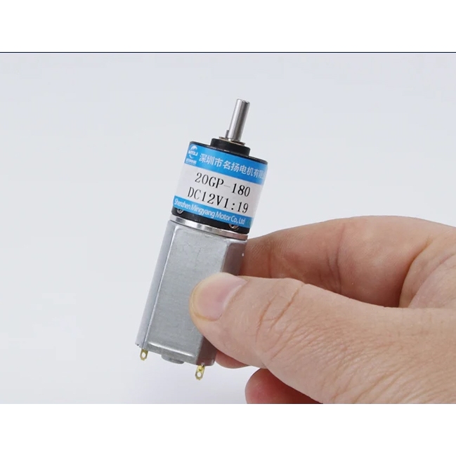 12V 6V DC Planetary Gear Reduction Motor 20mm 180 Micro Motor Low Speed ...