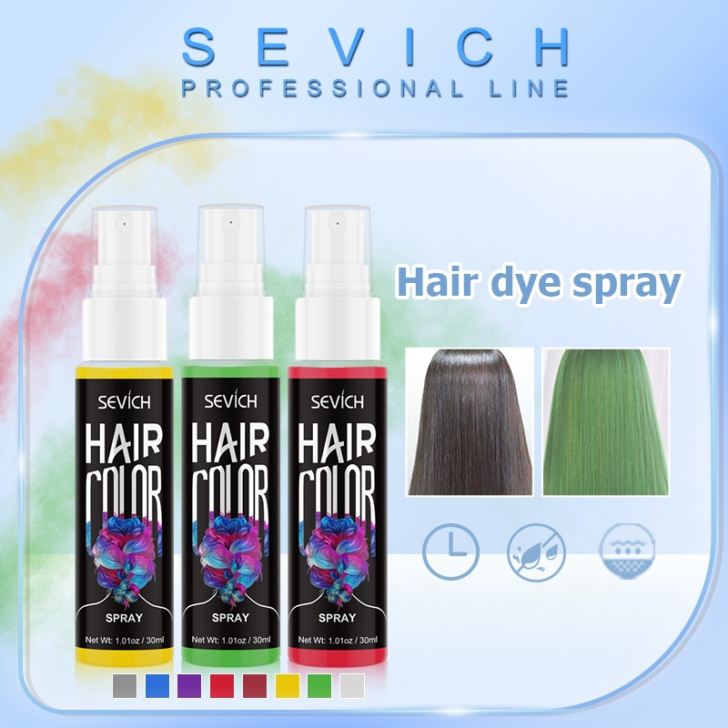 SEVICH Temporary Hair Dye Hair Colors Spray 30ml | Shopee Malaysia