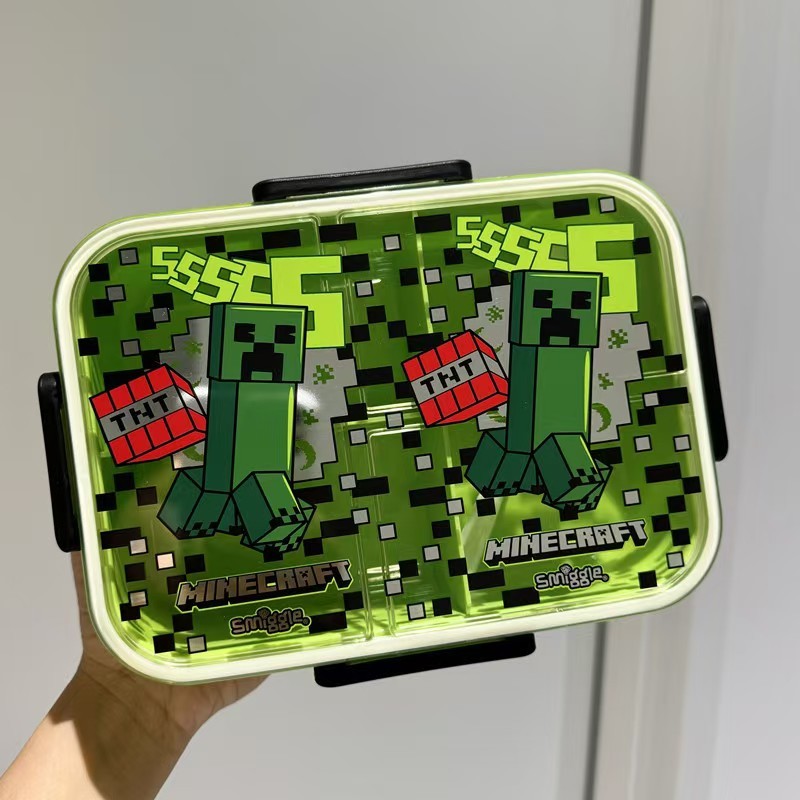 SMIGGLE MINECRAFT LARGE BENTO BOX BPA FREE | Shopee Malaysia