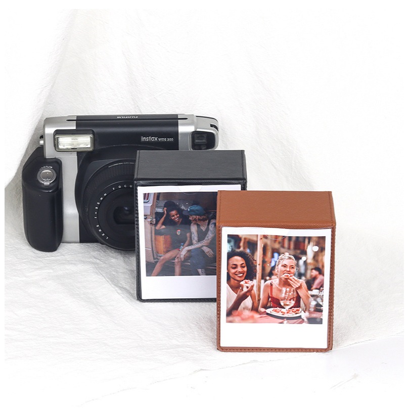 [Film Lab] Desktop Photo Storage Box Kotak Simpanan Foto for 50 Instax ...