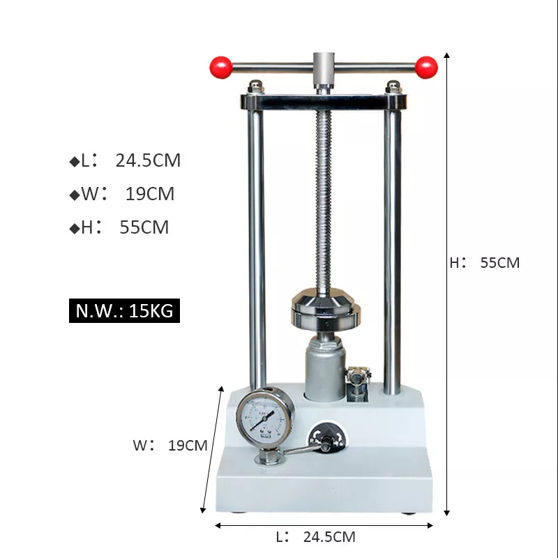 Dental Lab Hydraulic Press Machine Denture Molding Pressure Flask ...