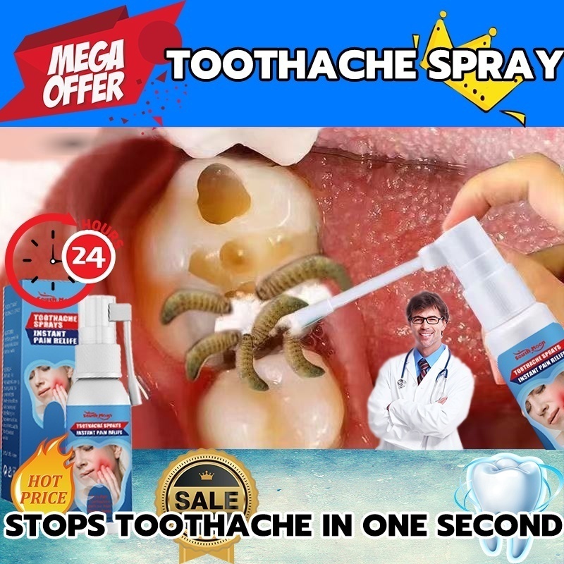 Ubat Sakit Gigi Berlubang Toothache Spray Obat Sakit Gigi Ubat Gusi ...