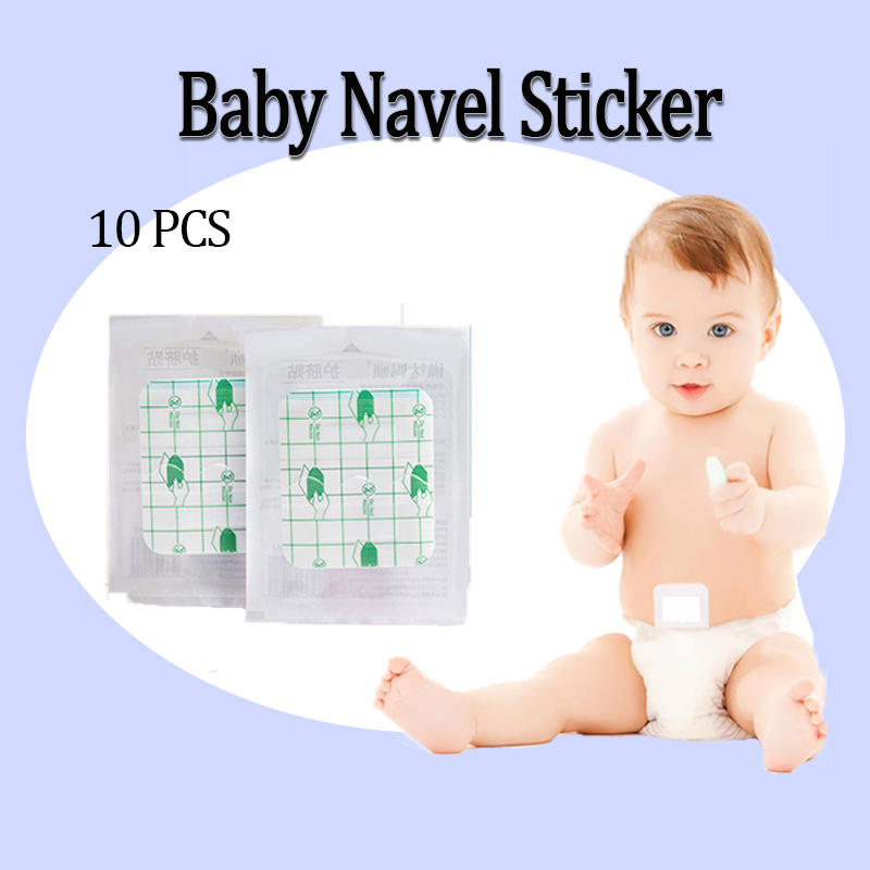 10PCS Waterproof Breathable Umbilical Cord Patch Baby Navel Sticker ...