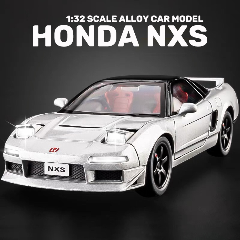 【RUM】1:32 Scale Honda NXS Alloy Car Model Light & Sound Effect Diecast ...