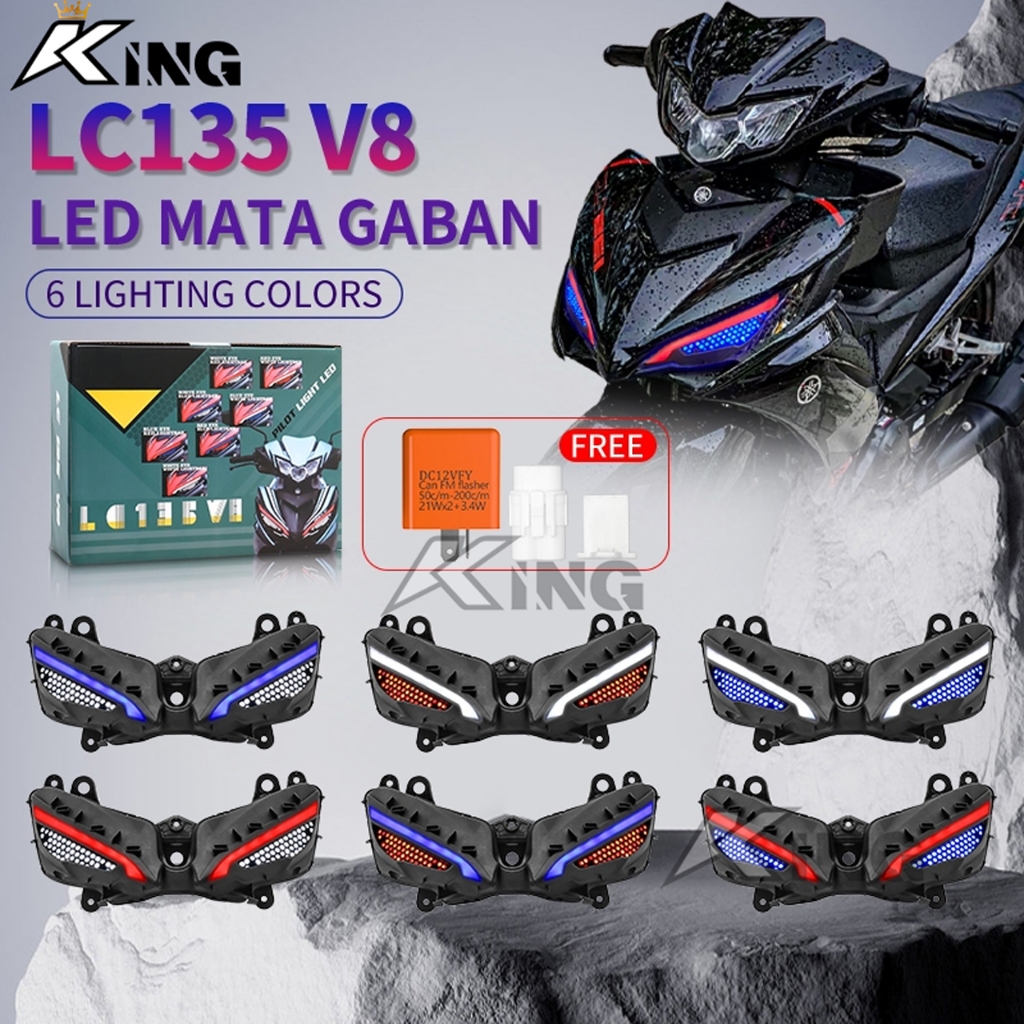 LC135 FI V8 MATA GABAN PILOT LIGHT LED LAMP SIGNAL LAMP TURN LIGHT ...