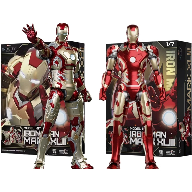 Fondjoy Pan Le Infinity Saga Iron Man MK42 MK43 1/7 Assembled Action Figure | Shopee Malaysia