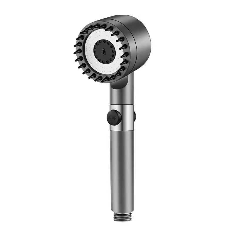 Shower Head High Pressure Massage Shower 3 Mode Adjustable High ...