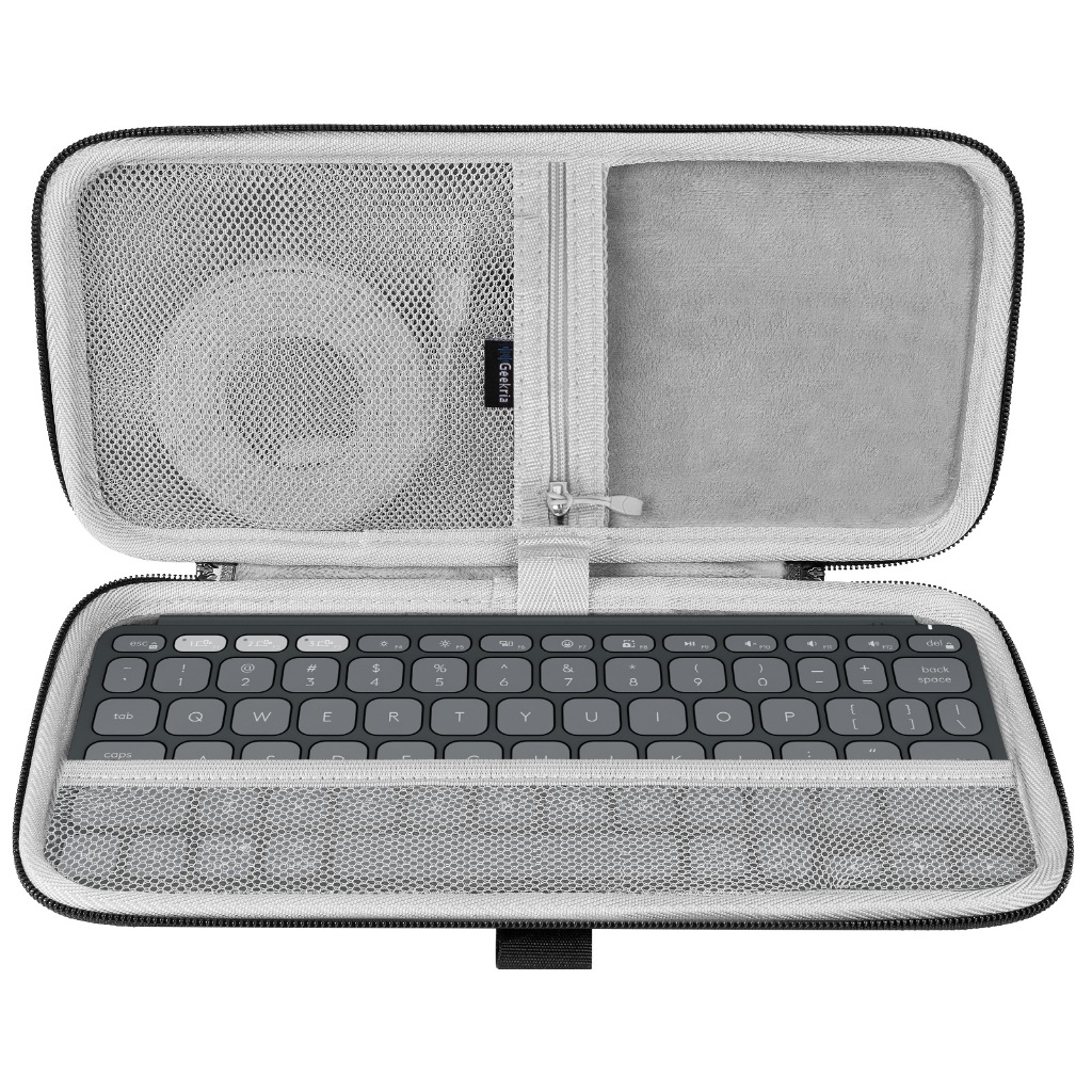 Geekria Keyboard Carrying Case for Wireless Portable Small Compact ...