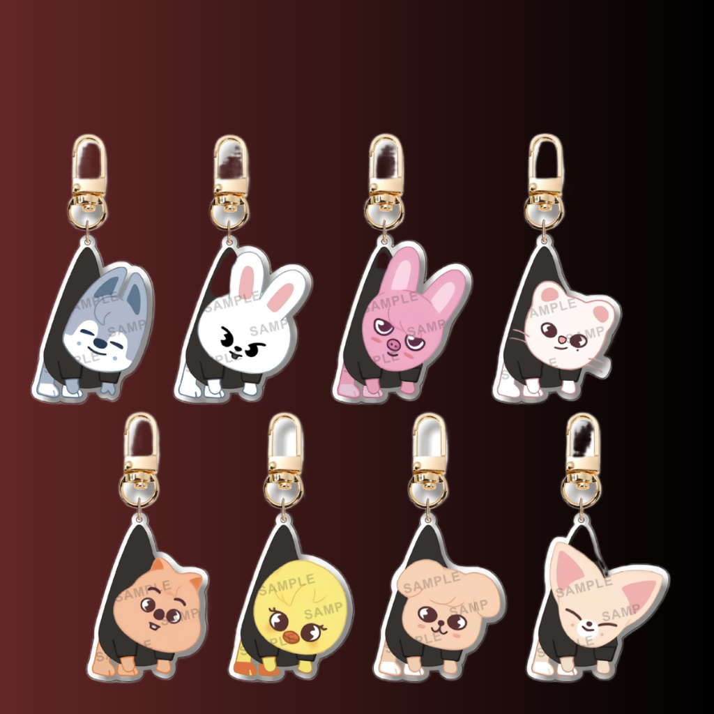 Stray Kids New Style SKZ'S Acrylic Keychain Key Pendant Merchandise ...