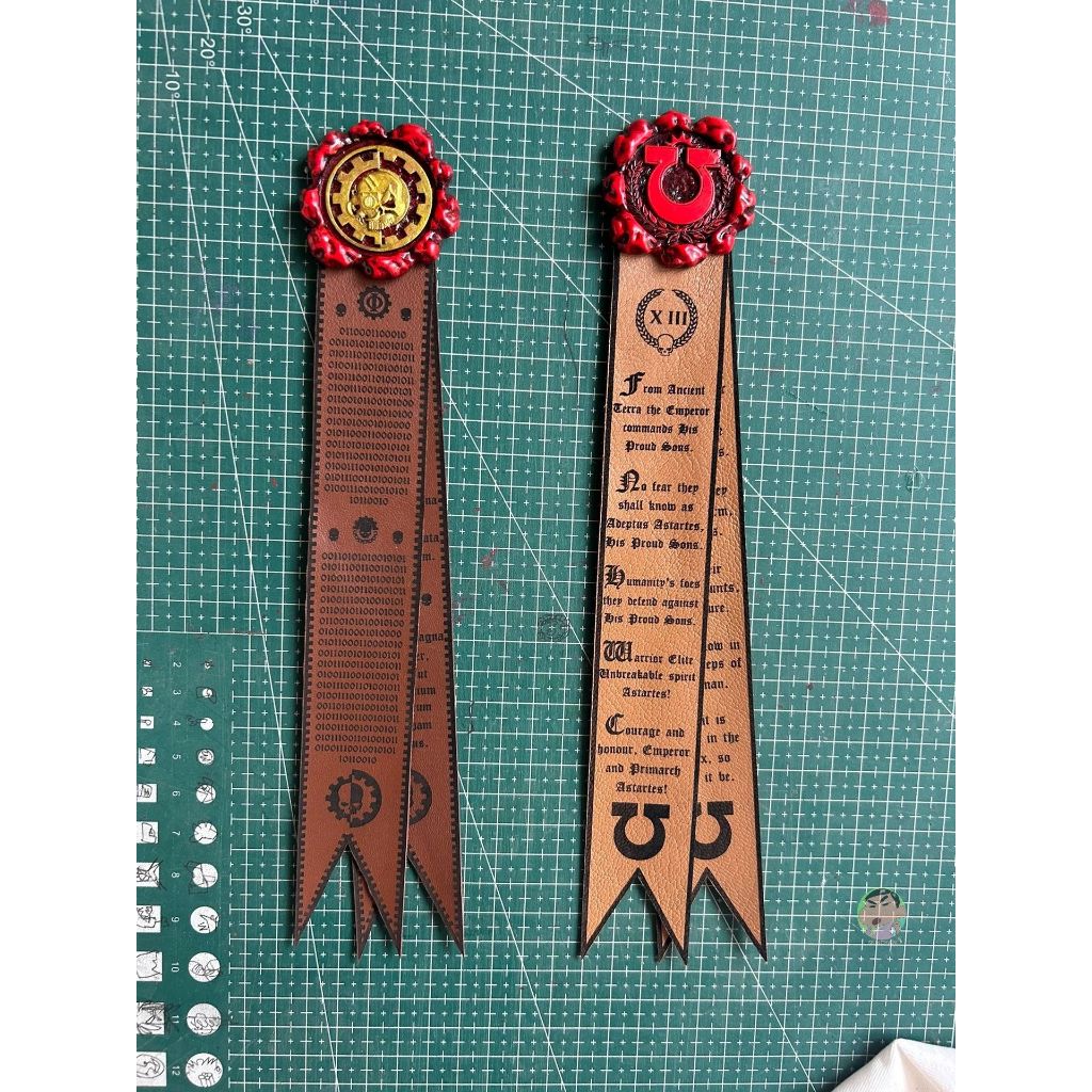 STC Warhammer 40K Sheepskin Astartes Skull Commemorative Crest Retro ...