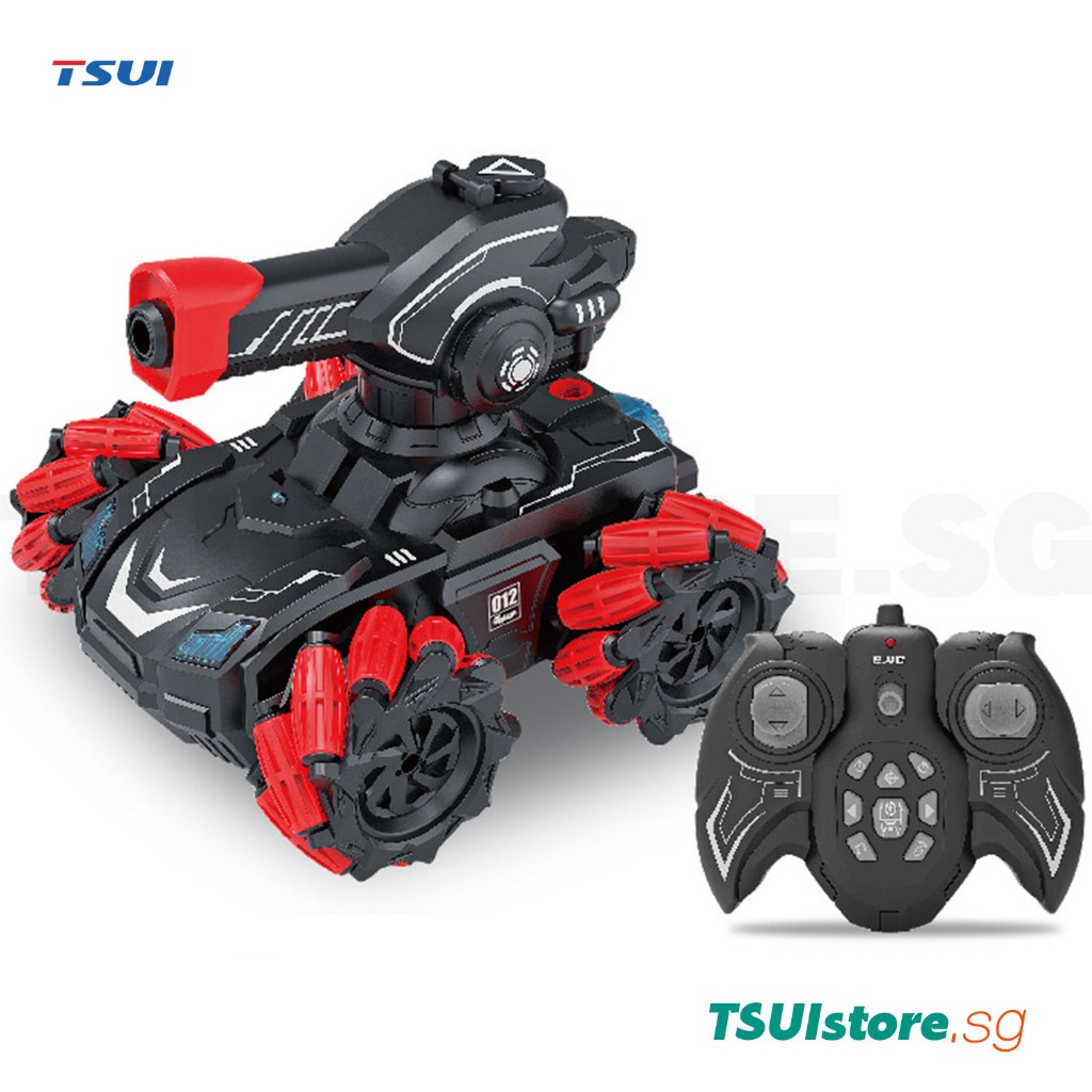 4WD RC Remote Tank Car Toy Water Bomb Multiplayer Battle Tank Remote ...