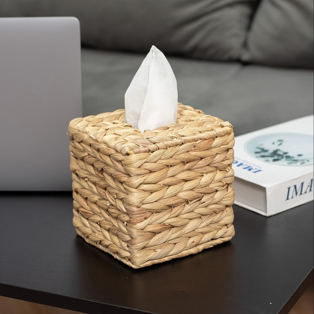 Ready Stock⚫SONDER⚫Tissue Box Holder - Tissue Box Cover Square- Wicker ...