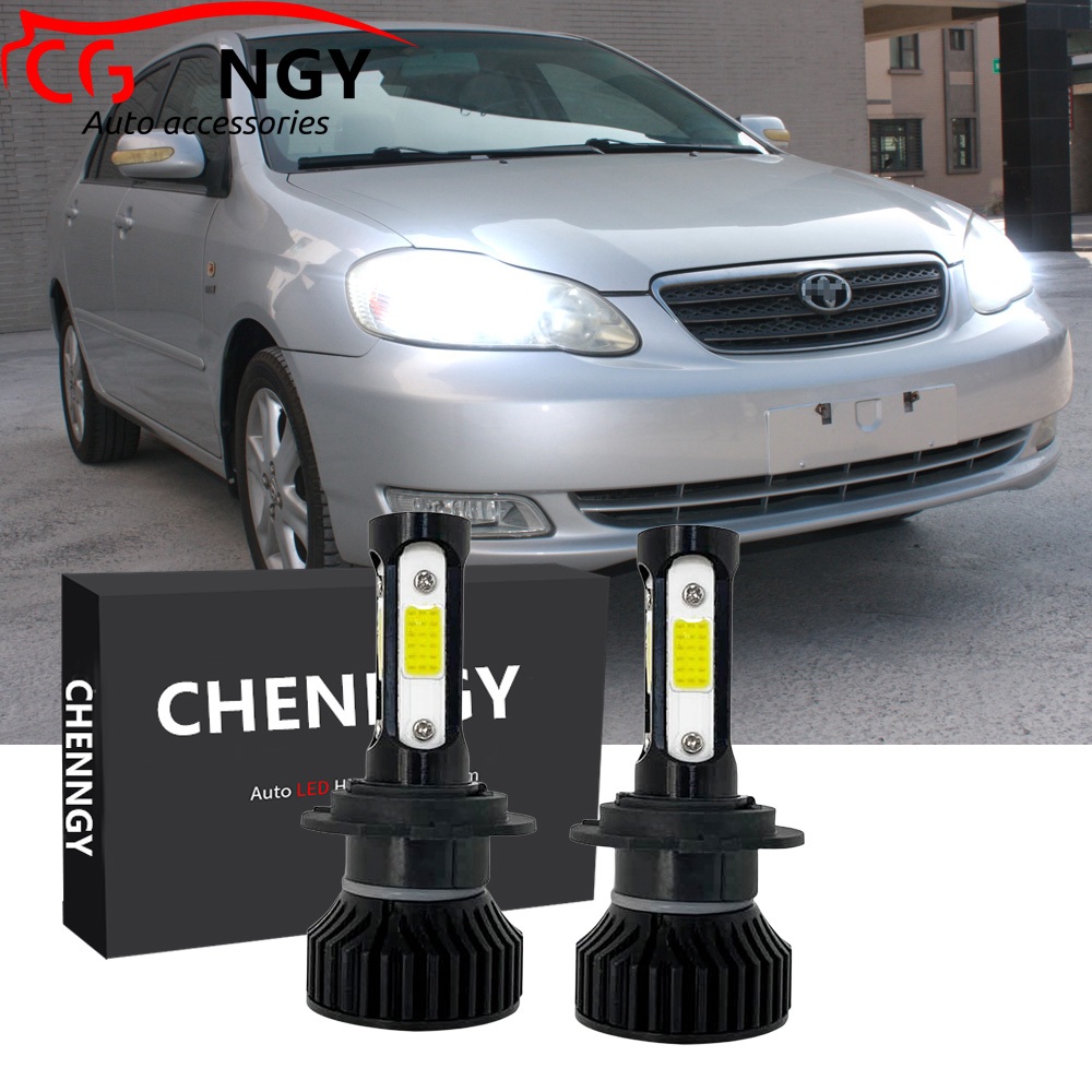 For Toyota Altis E120 2000-2006 (Headlight Lamp) - Front LED Headlight Bulbs Conversion Kit ...