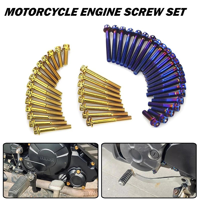 Screw Engine Skru Enjin Set LC135 4S V1-V8 Y15 SRL115 EX5 RS150 Dream ...