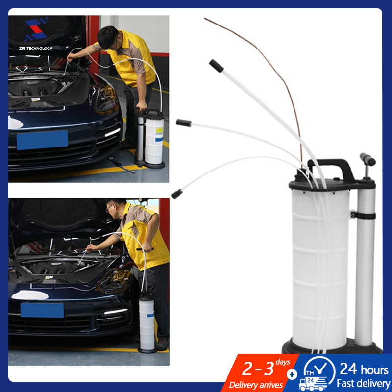 (Manual/Pneumatic) 7L / 9L Engine Oil Fuel Extractor Pump minyak fuel pam hitam Suction Vacuum ...