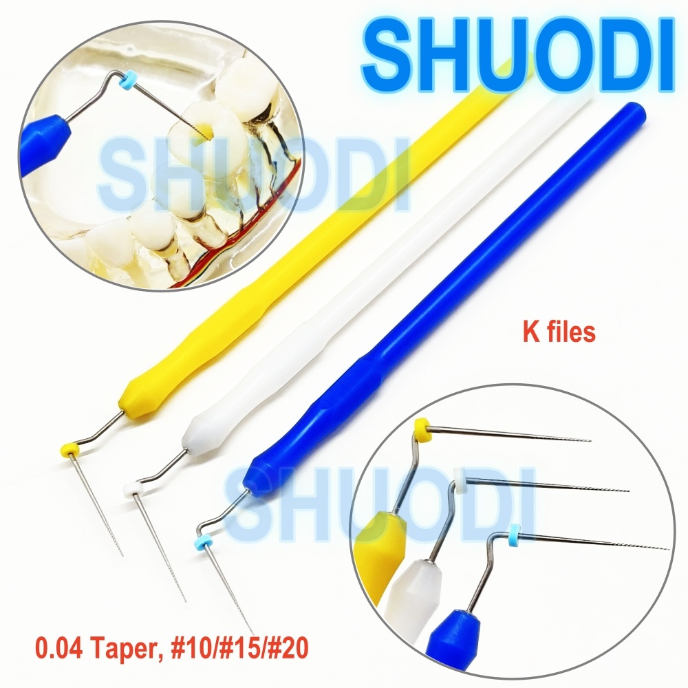 Dental Micro Scope File For Root Canal K Files Taper 0.04 Cleaning ...
