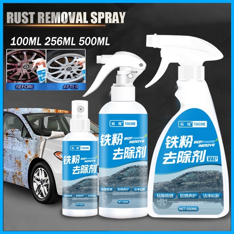 500ml Neutral Rust Removal Spray, Iron Powder Remover, Anti-oxidation ...