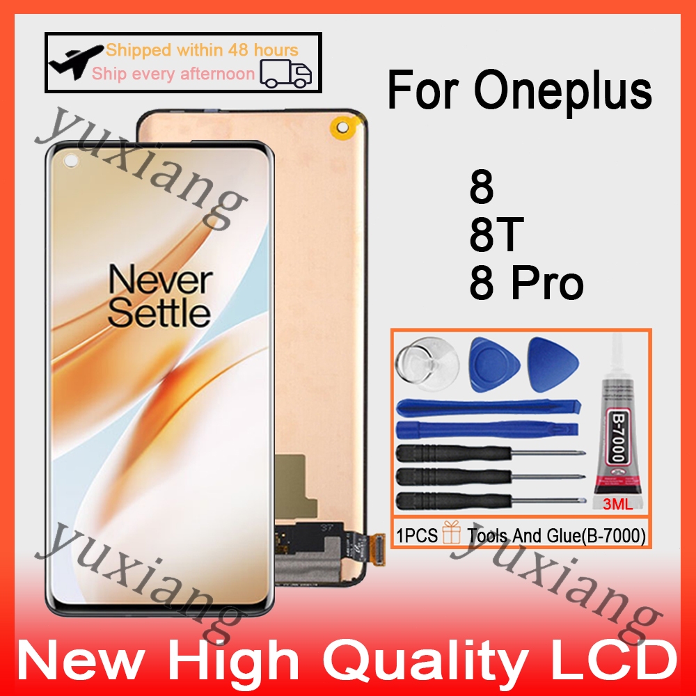 Original AMOLED Oneplus 8 8T 8 Pro LCD Display Touch Screen Digitizer Replacement | Shopee Malaysia