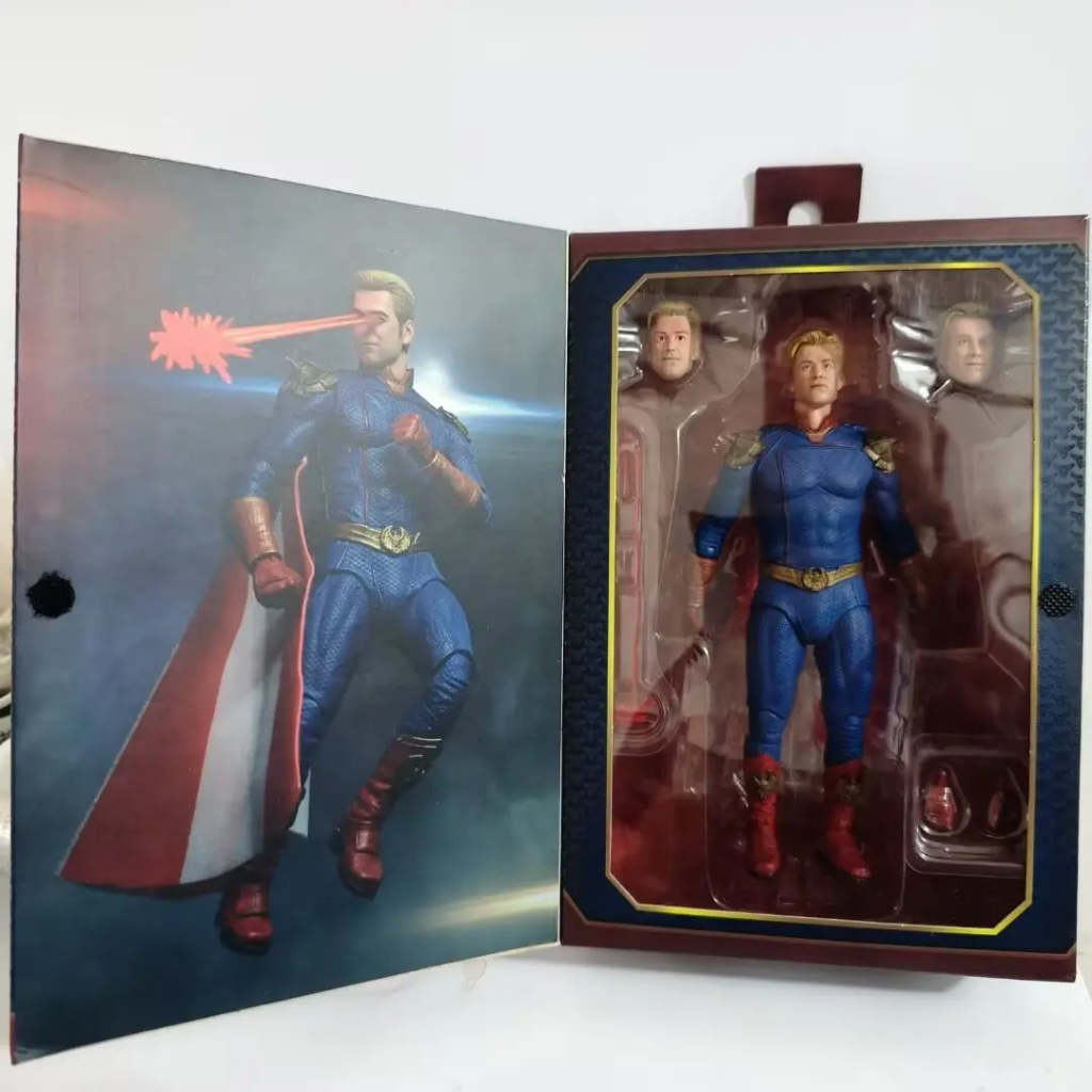 NECA The Boys Homelander & Starlight Articulated Action Figure Model ...