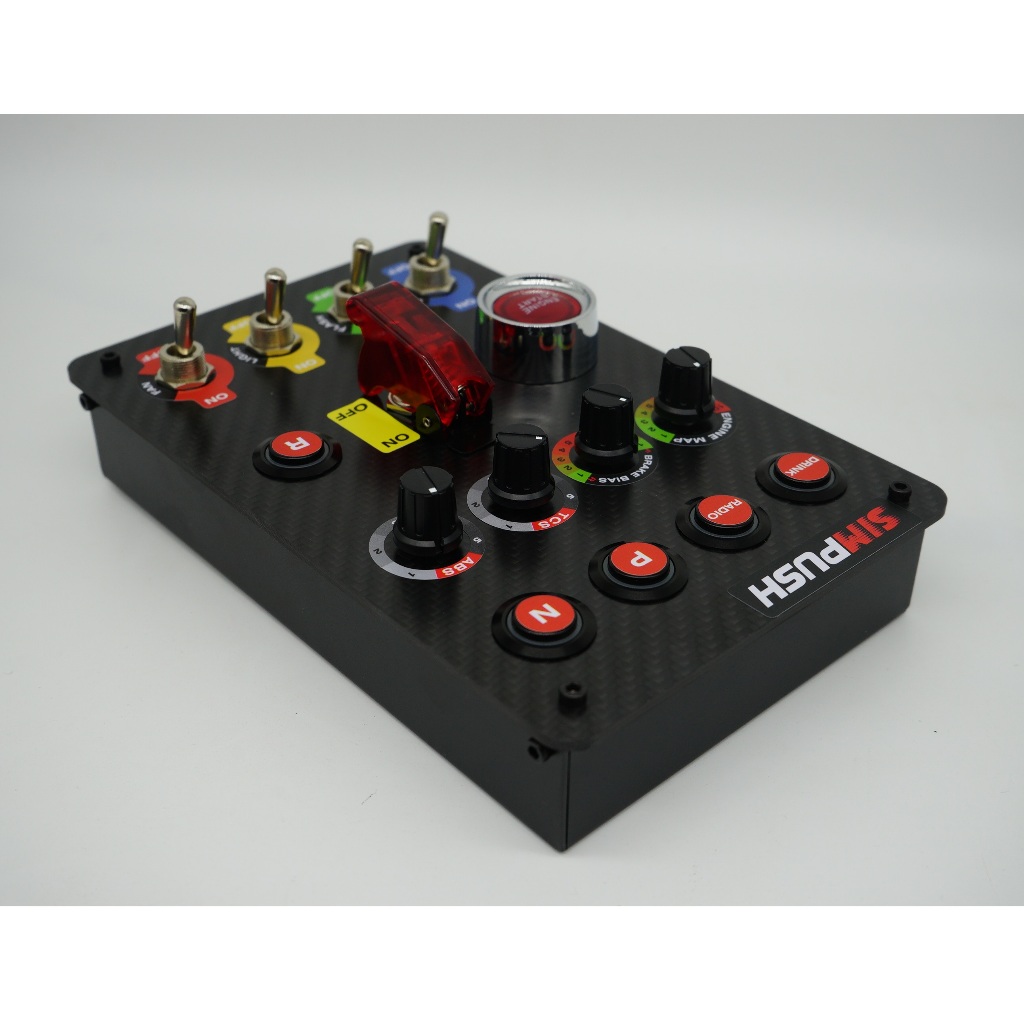 TH_SIMPUSH Sim Racing button box SIMAGIC FANATEC THRUSTMASTER SIMUCUBE ...